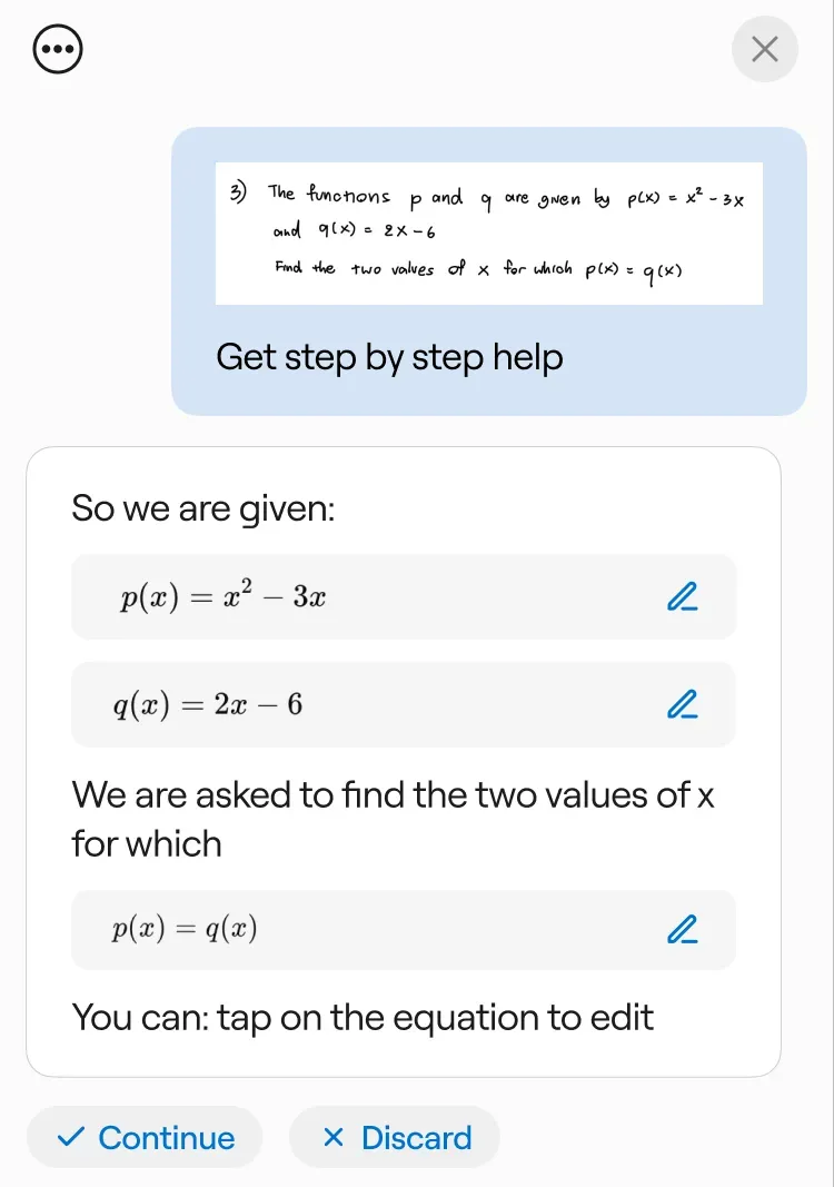 Goodnotes AI for Math – Goodnotes Support