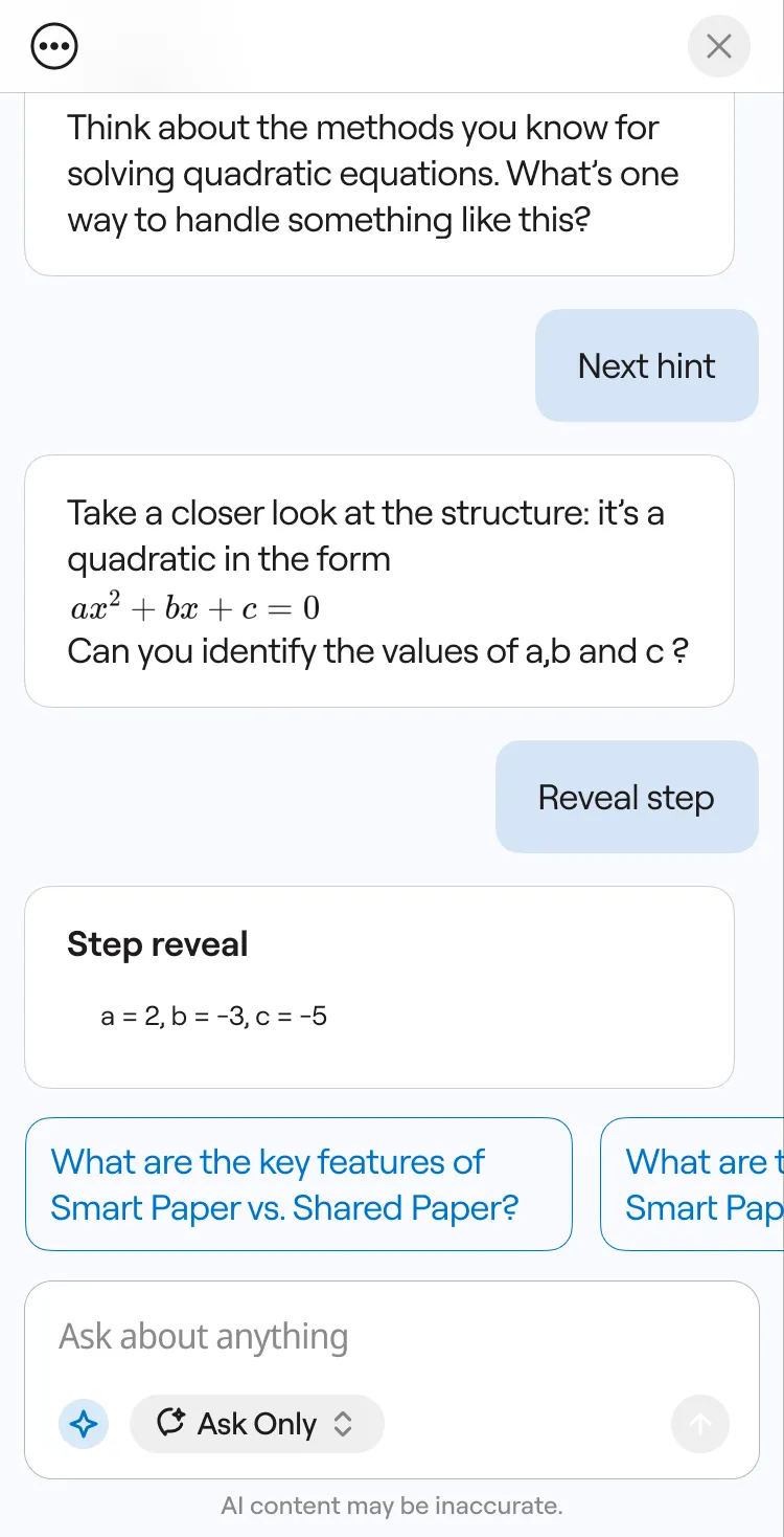 Goodnotes AI for Math – Goodnotes Support