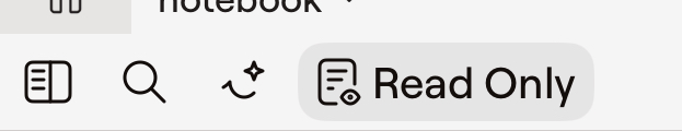 Read Only Mode – Goodnotes Support