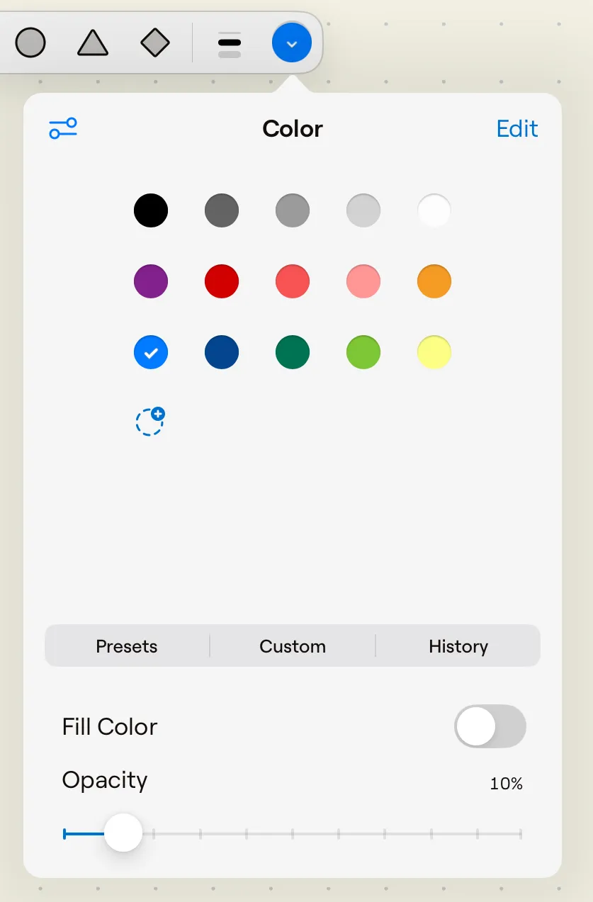 Improved Shape Tool – Goodnotes Support
