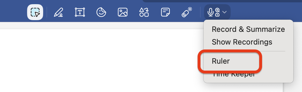 Draw straight lines with the Ruler tool – Goodnotes Support