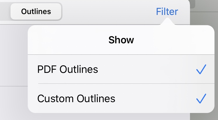 Creating a custom outline – Goodnotes Support