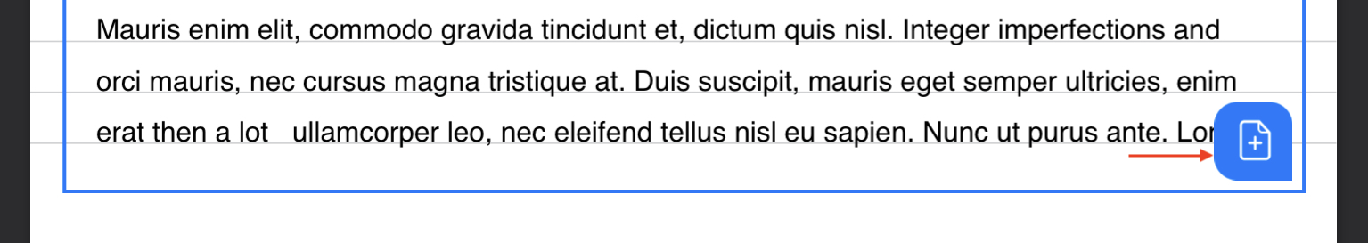 Type text on the full page – Goodnotes Support