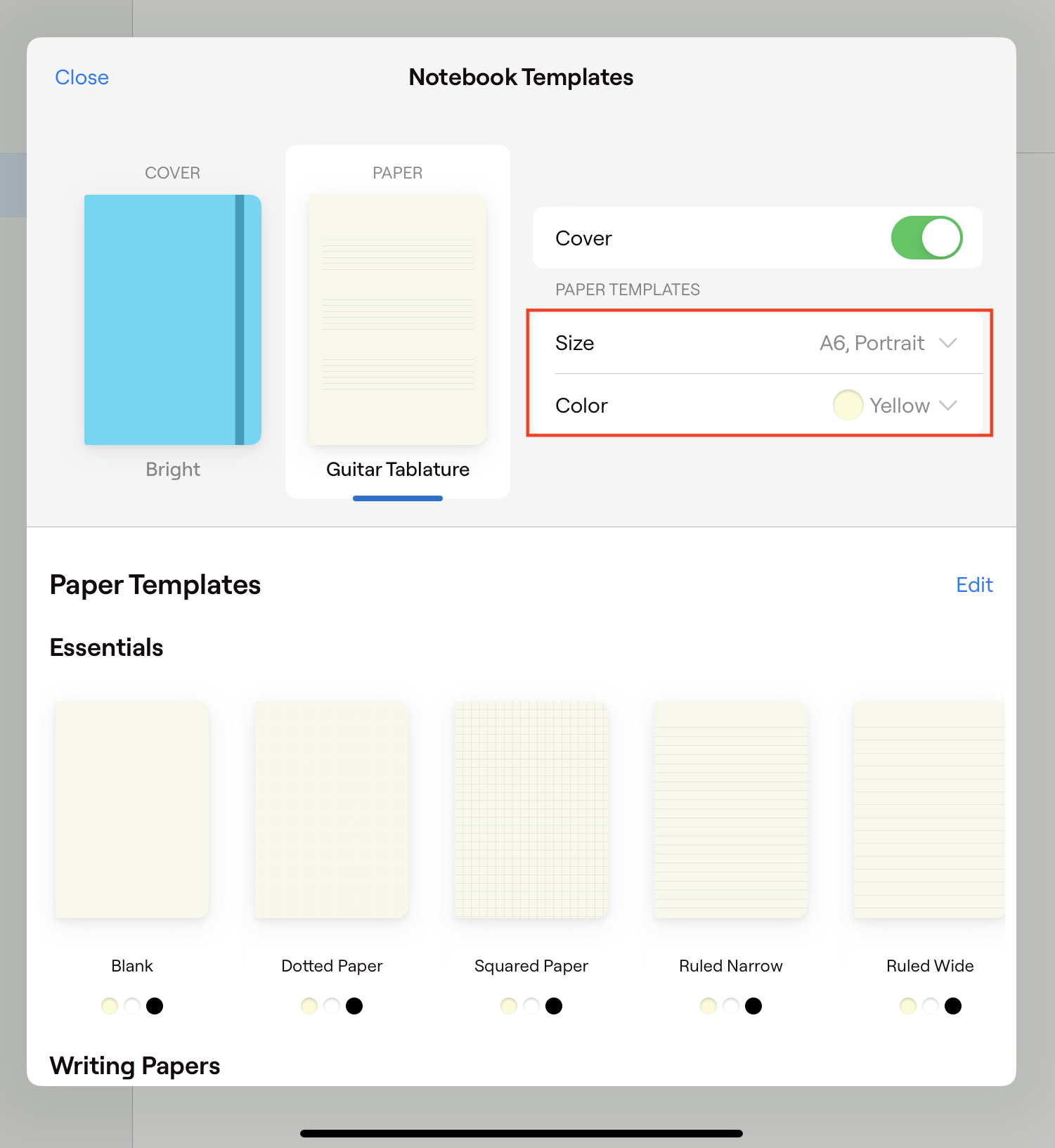 Customize Templates In Goodnotes 6 Goodnotes Support