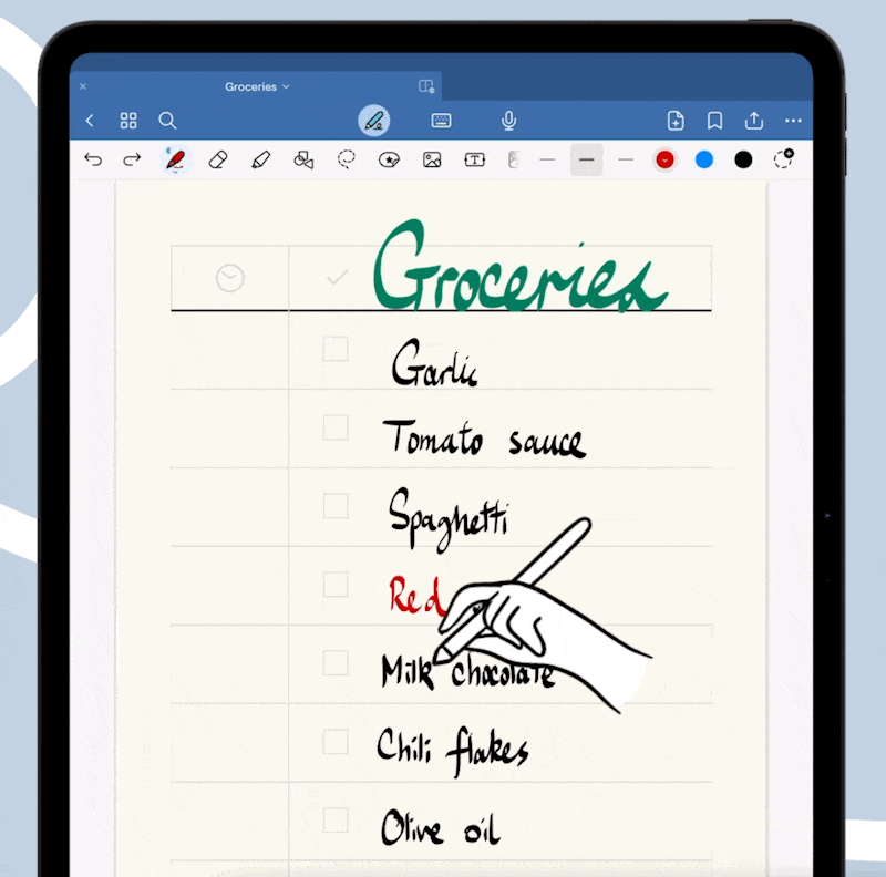 Utilize the new features of Apple Pencil Pro – Goodnotes Support