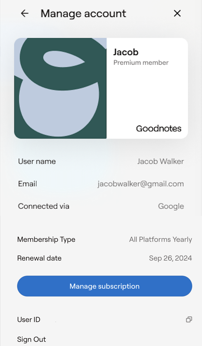 Manage your account and membership on Android, Windows, and Web ...