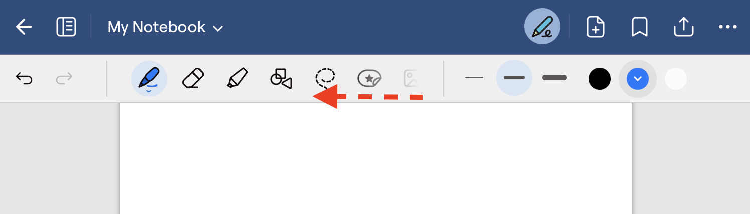 Why certain tools seem to be missing? – Goodnotes Support